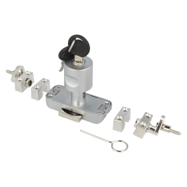 Zamek baskwil X924 gałka aluminium Zamek baskwil X924 gałka aluminium