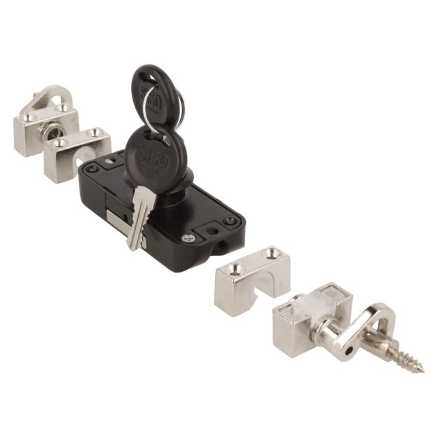 Zamek baskwil X922 fi16,5x22mm/CK/czarny Zamek baskwil X922 fi16,5x22mm/CK/czarny